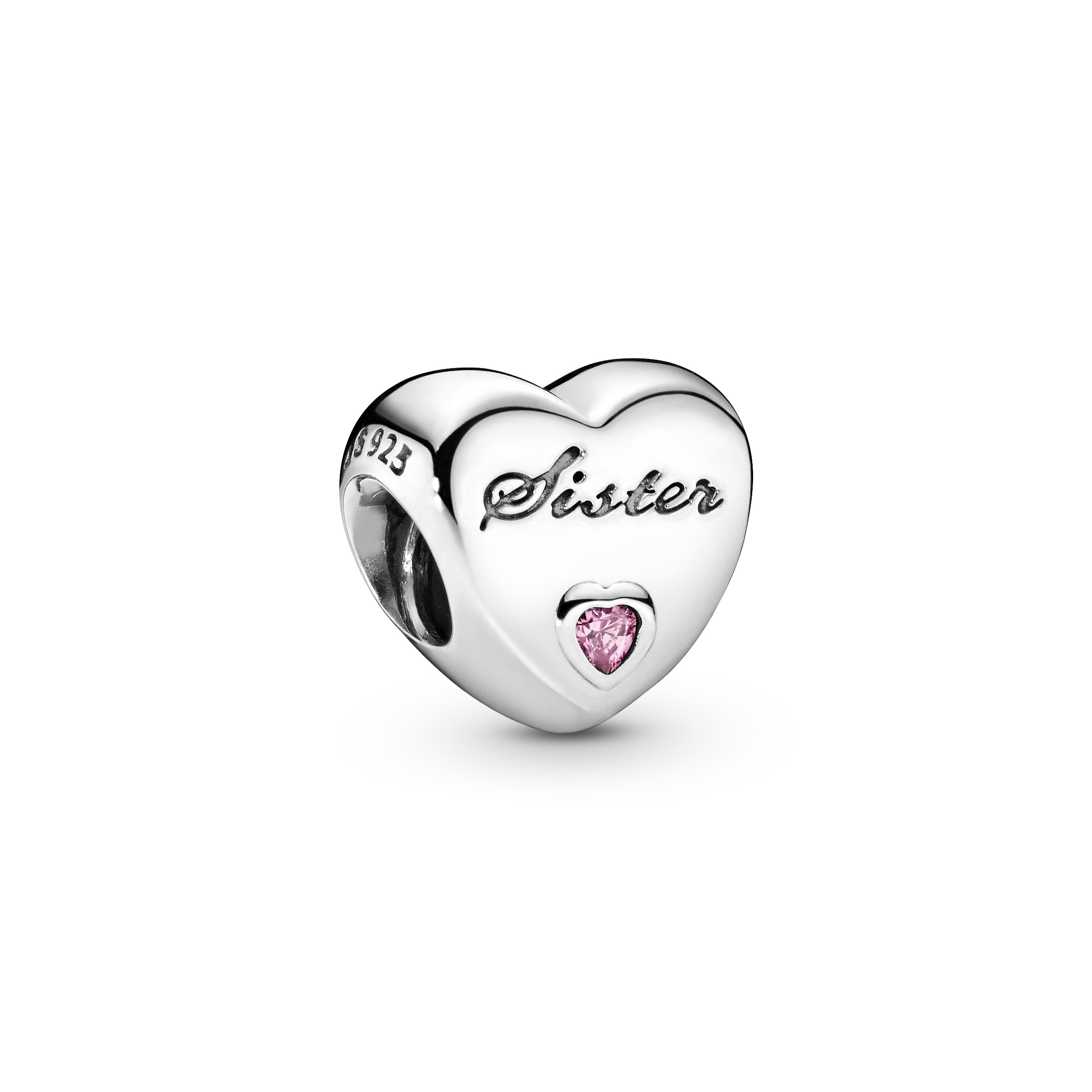 Pandora, Charms i 925 sølv med hjerte | Gullfunn